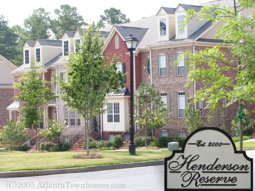 Henderson Reserve Townhomes in Atlanta, Ga
