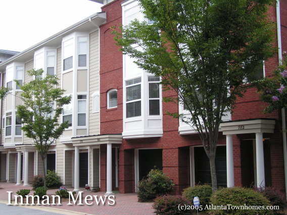 Inman Mews Townhomes in Inman Park- Atlanta,GA